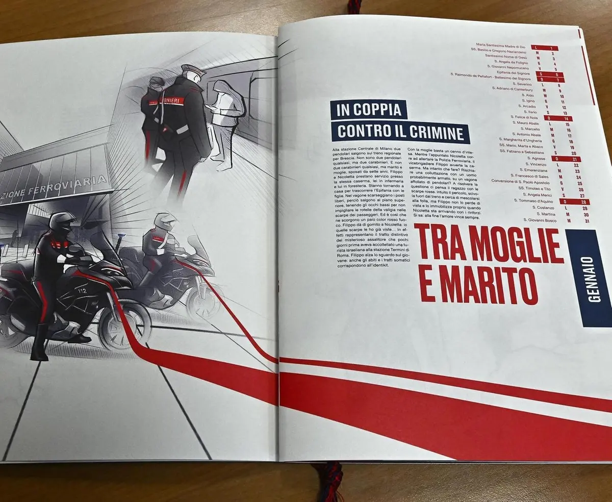 Nicoletta, la carabiniera coraggiosa finisce sul calendario dell’Arma ...