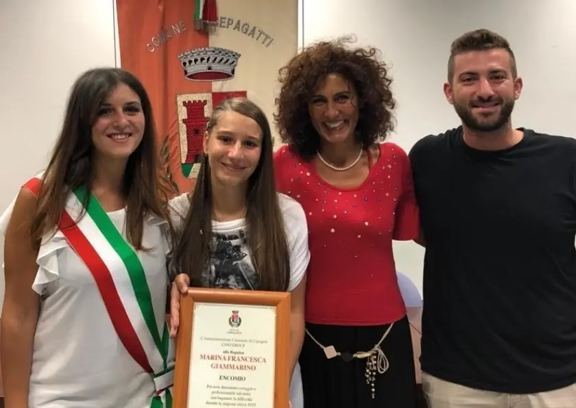 Premiata Marina, la bagnina che ha salvato una donna | Il Centro